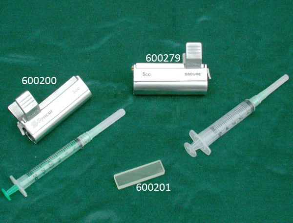 Clamp Style Tungsten Syringe Shields – inmed.com.au