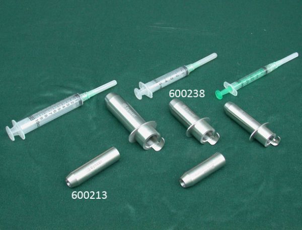 Twist Lock Tungsten Syringe Shields – inmed.com.au