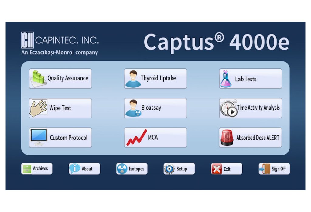 Captus 4000e Thyroid Uptake System – inmed.com.au