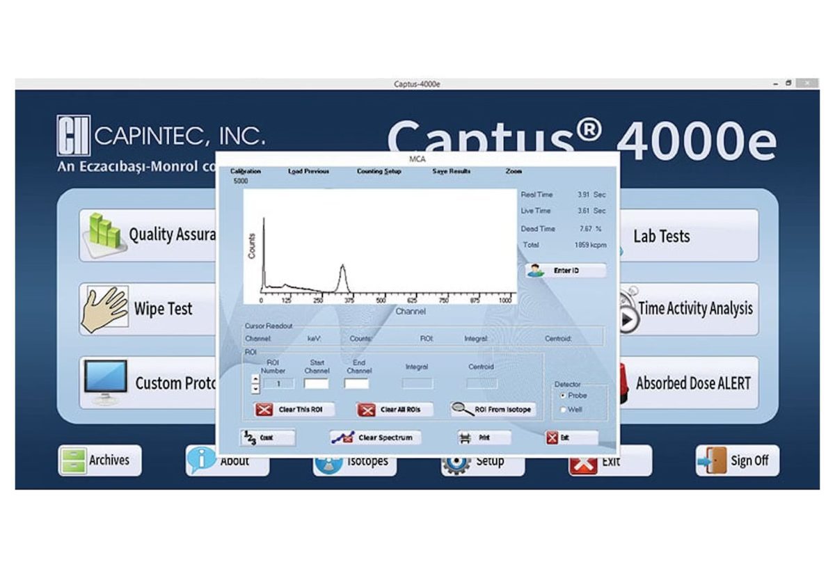 Captus 4000e Thyroid Uptake System With Well Counter – inmed.com.au